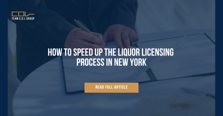 How to Speed Up the Liquor Licensing Process in New York - Team Col